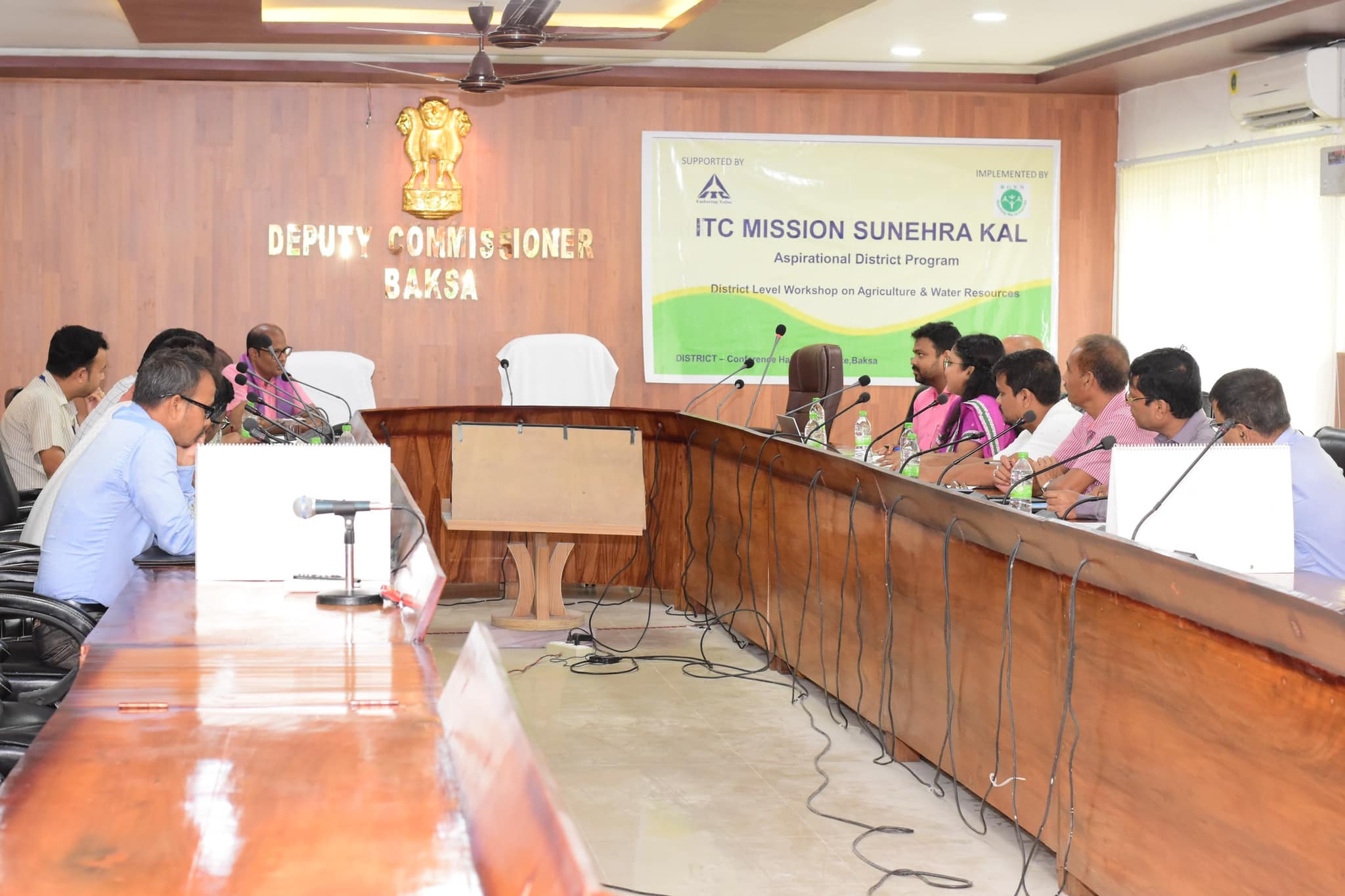 WORKSHOP ON AGRICULTURE & WATER RESOURCES - ASPIRATIONAL DISTRICT ...